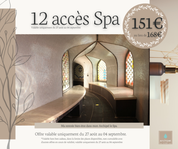 PROMOTION 12 ACCES SPA